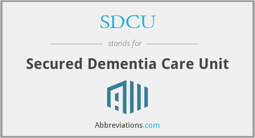 What does SDCU stand for?