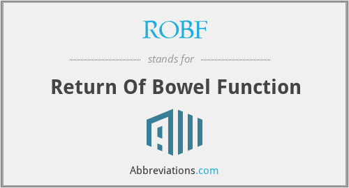 What does ROBF stand for?