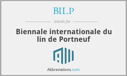 What does BILP stand for?