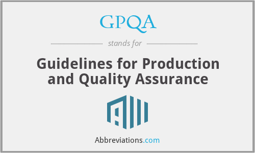 What does GPQA stand for?