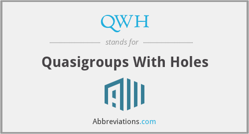 What does QWH stand for?