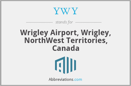 What does YWY stand for?