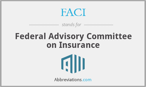 What does FACI stand for?