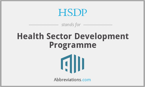 What does HSDP stand for?