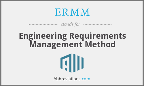 What does ERMM stand for?