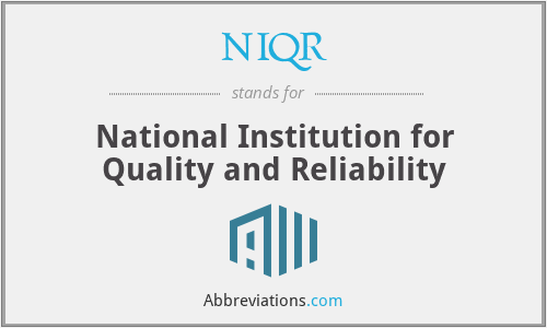 What does NIQR stand for?
