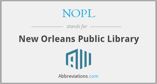 What does NOPL stand for?