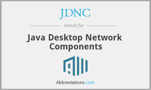 What does JDNC stand for?