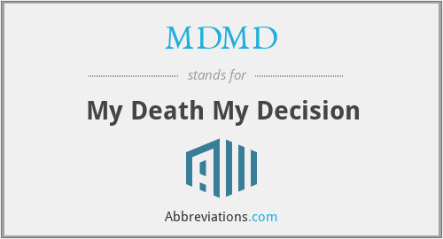 What does MDMD stand for?