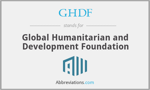 What does GHDF stand for?