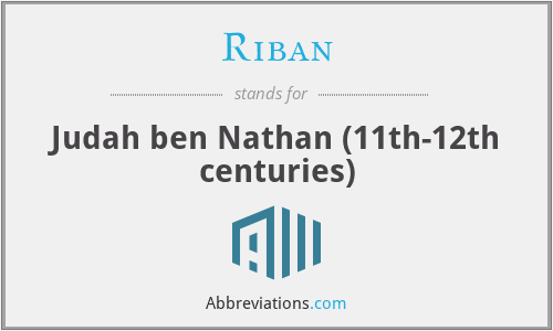 What does RIBAN stand for?