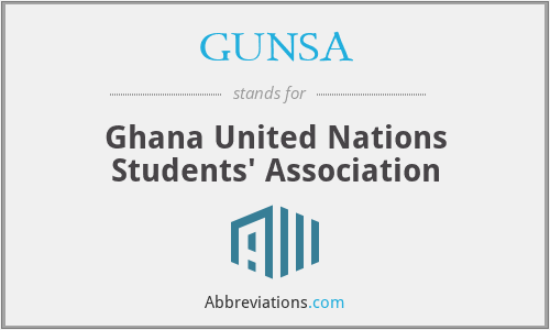 What does GUNSA stand for?