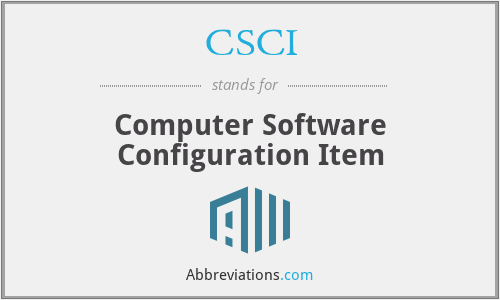 What does CSCI stand for?