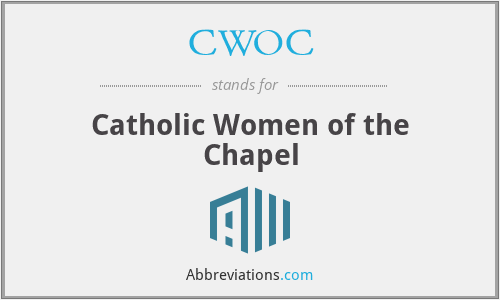 What does CWOC stand for?