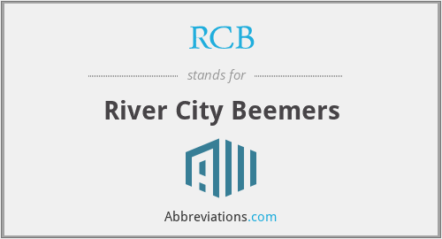 What does RCB stand for?