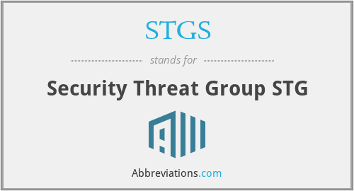 What does STGS stand for?