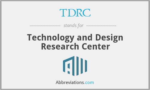 What does TDRC stand for?