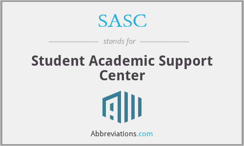 SASC - Student Academic Support Center