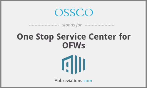 What does OSSCO stand for?