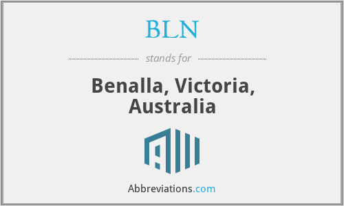 What does BLN stand for?