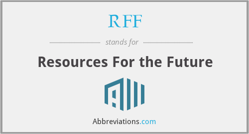 What does RFF stand for?