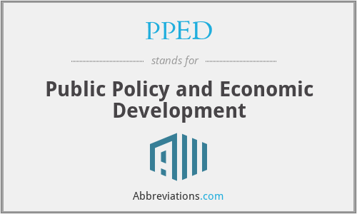 What does PPED stand for?
