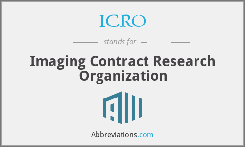 ICRO - Imaging Contract Research Organization