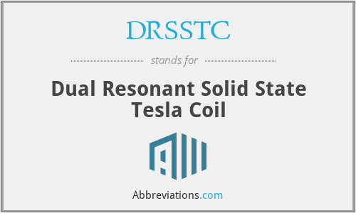 What does DRSSTC stand for?