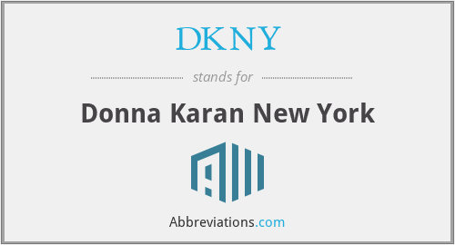 What does DKNY stand for?