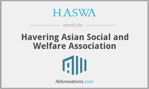What does HASWA stand for?