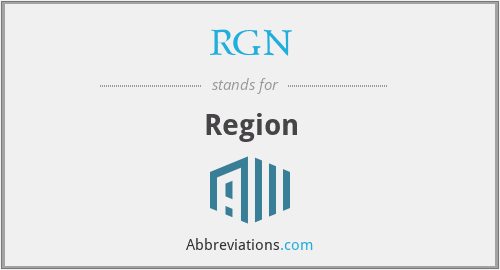 What is the abbreviation for Region?