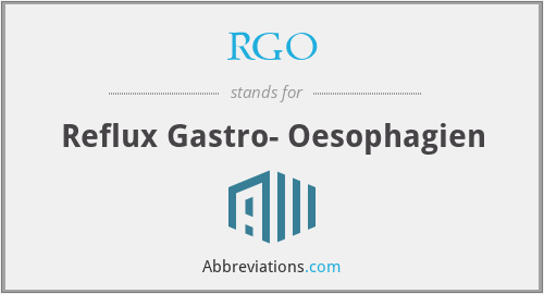 What does RGO stand for?