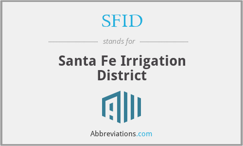 What does SFID stand for?