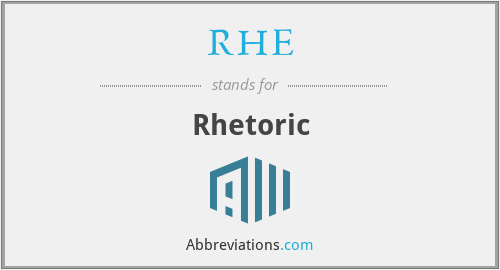 What does RHE stand for?