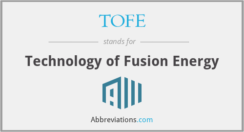 What does TOFE stand for?