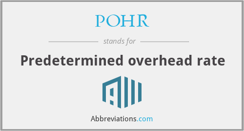 What does POHR stand for?