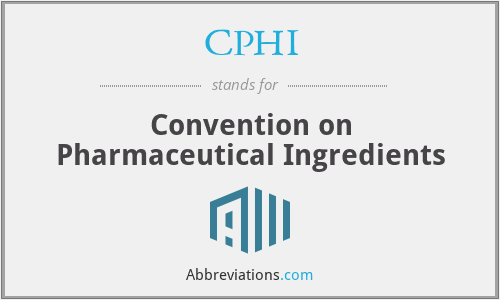 What does CPHI stand for?