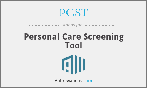 What does PCST stand for?