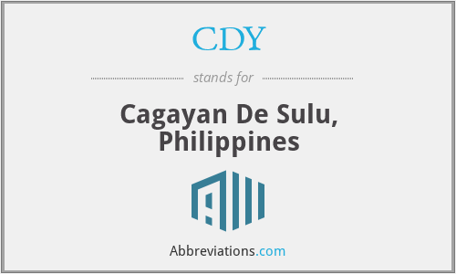 What does CDY stand for?