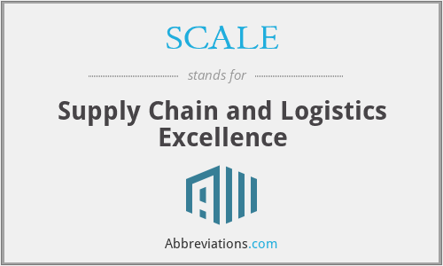What does SCALE stand for?