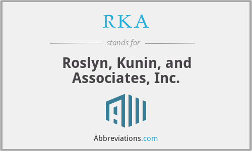 What does RKA stand for?