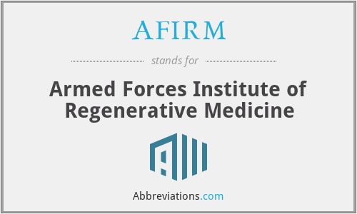 What does AFIRM stand for?