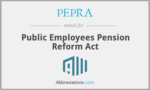 What does PEPRA stand for?