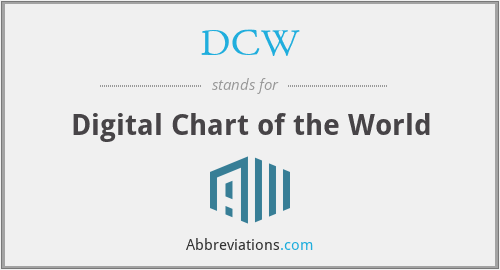 What does DCW stand for?
