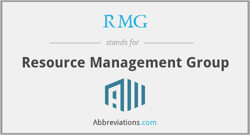 What does RMG stand for?