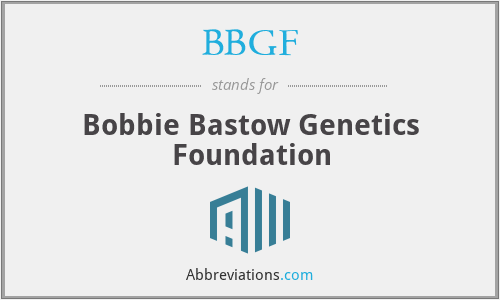What does BBGF stand for?