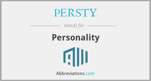 What is the abbreviation for Personality?