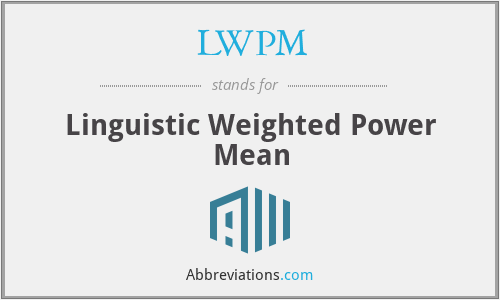 What does LWPM stand for?