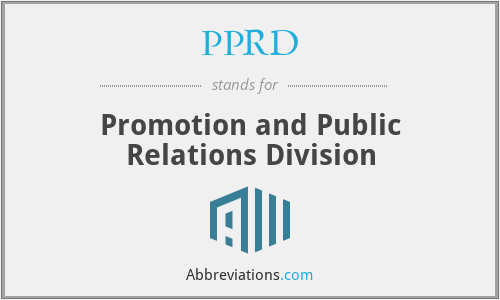 What does PPRD stand for?