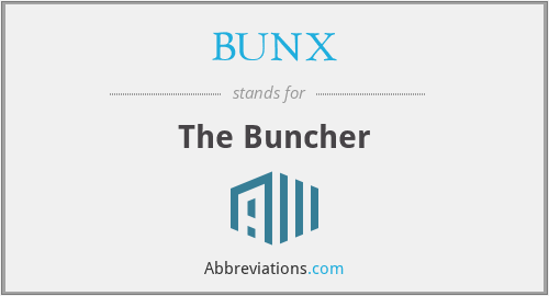 What does BUNX stand for?